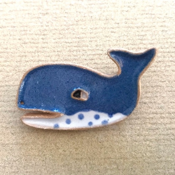 Hand Crafted | Jewelry | Vintage Ceramic Pin | Poshmark